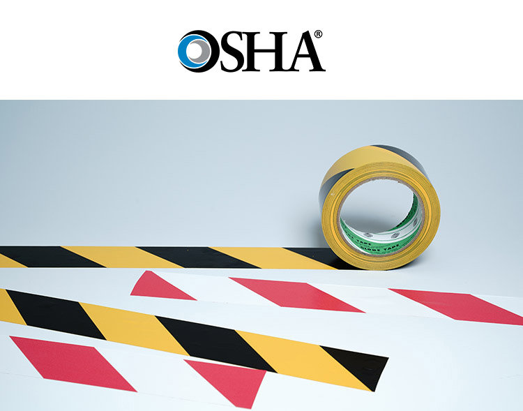 25P5-PVC Hazard / Warning Tape Compliant with OSHA
